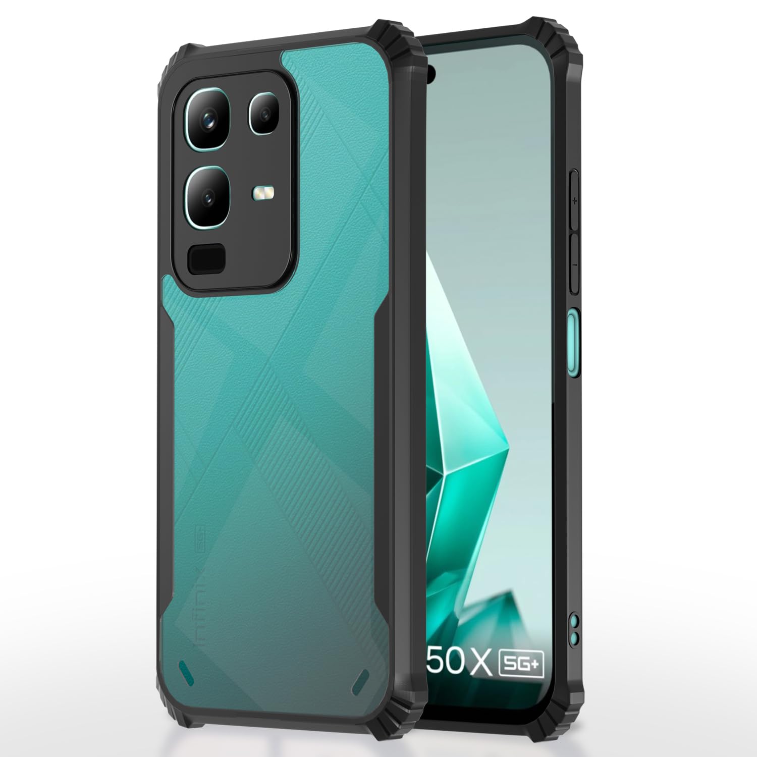 Buy Pikkme Infinix Note 50x 5G Eagle Back Cover (Black) Mobile Covers ...