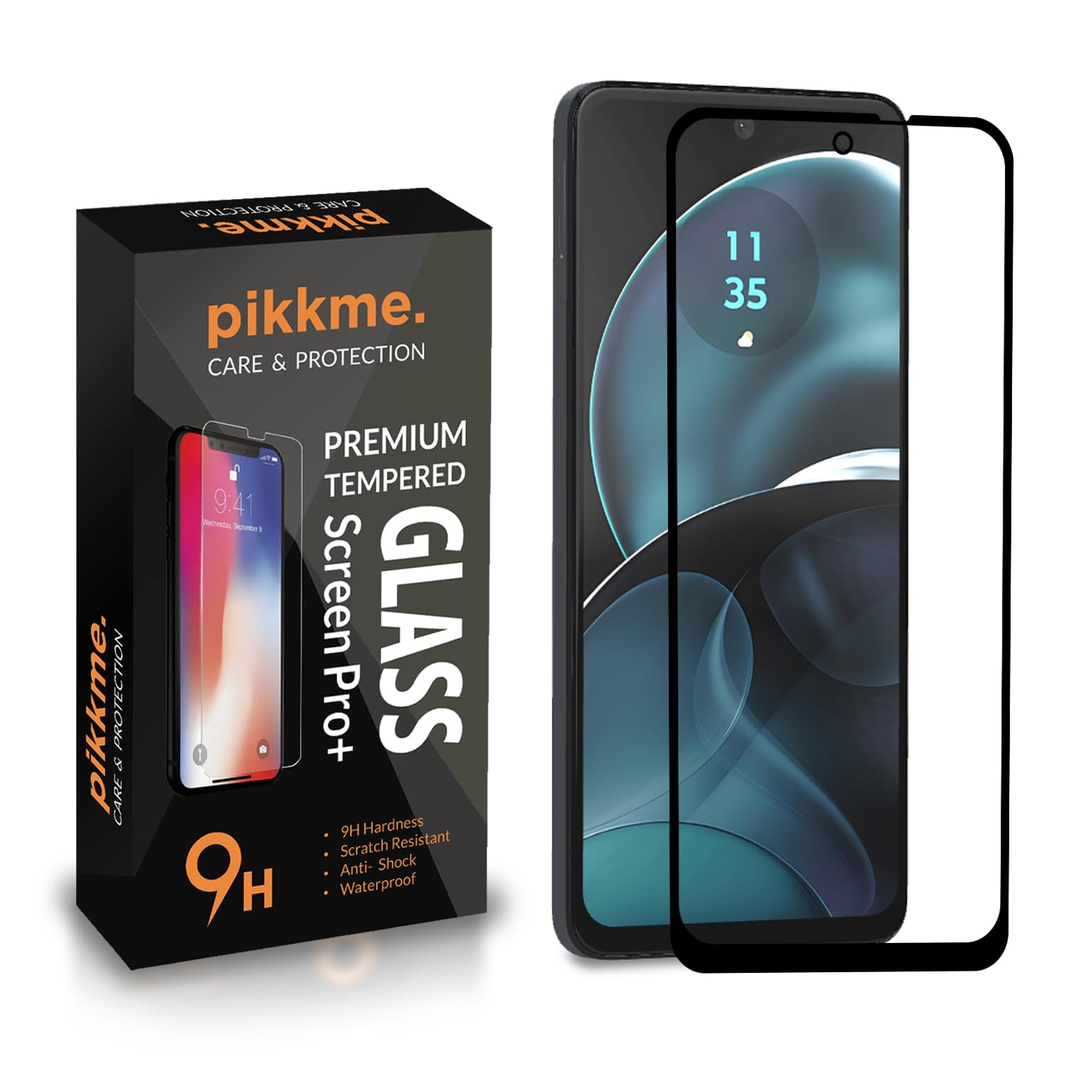 Buy Pikkme Moto G54 5G / Moto G62 5G / Moto G73 5G Tempered Glass ...